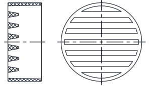 PVC SDR35 DRAIN GRATE (SPG) - Cutright Supply